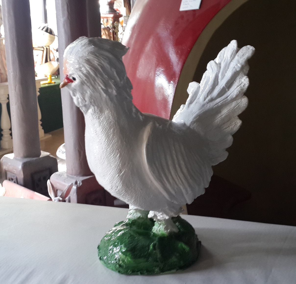 Tavuk-Civciv Heykelleri